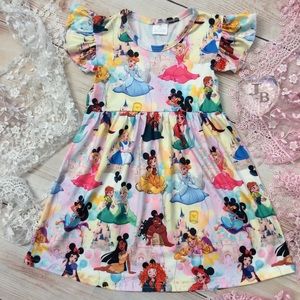 Dresses | Boutique Girls Disney Princess Dress | Poshmark